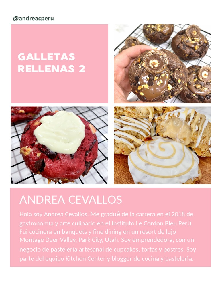 Recetas Galletas 2 PDF | PDF | Galleta | Chocolate