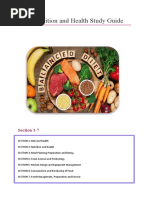 Food & Nutrition Course Guide | PDF | Foods | Nutrition