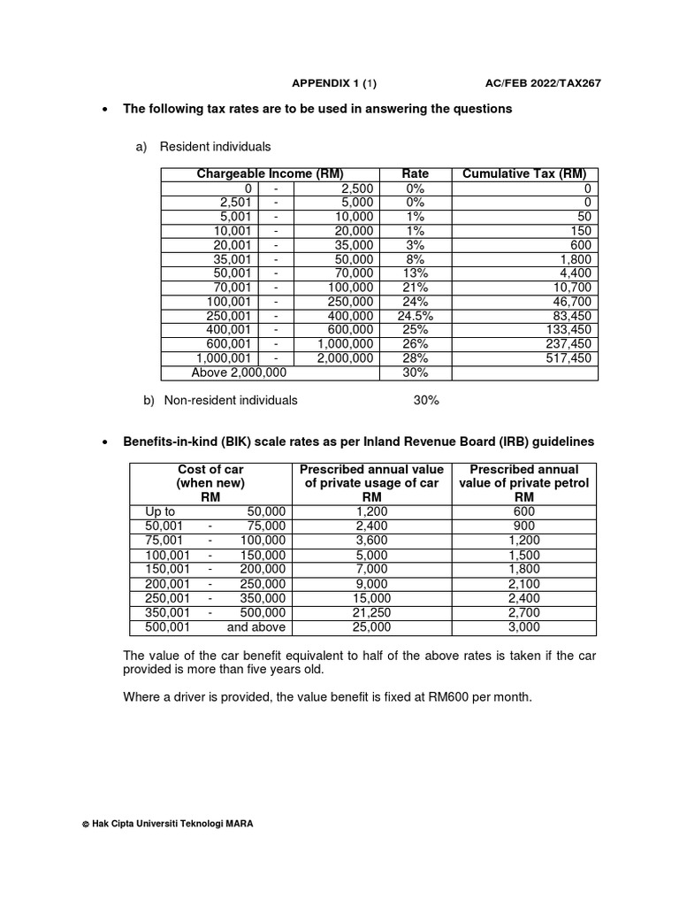 Tax267 Appendix | PDF | Life Insurance | Taxes
