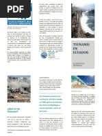 Triptico Riesgos Hidrometeorologicos | PDF | Ciclones tropicales | Tormentas