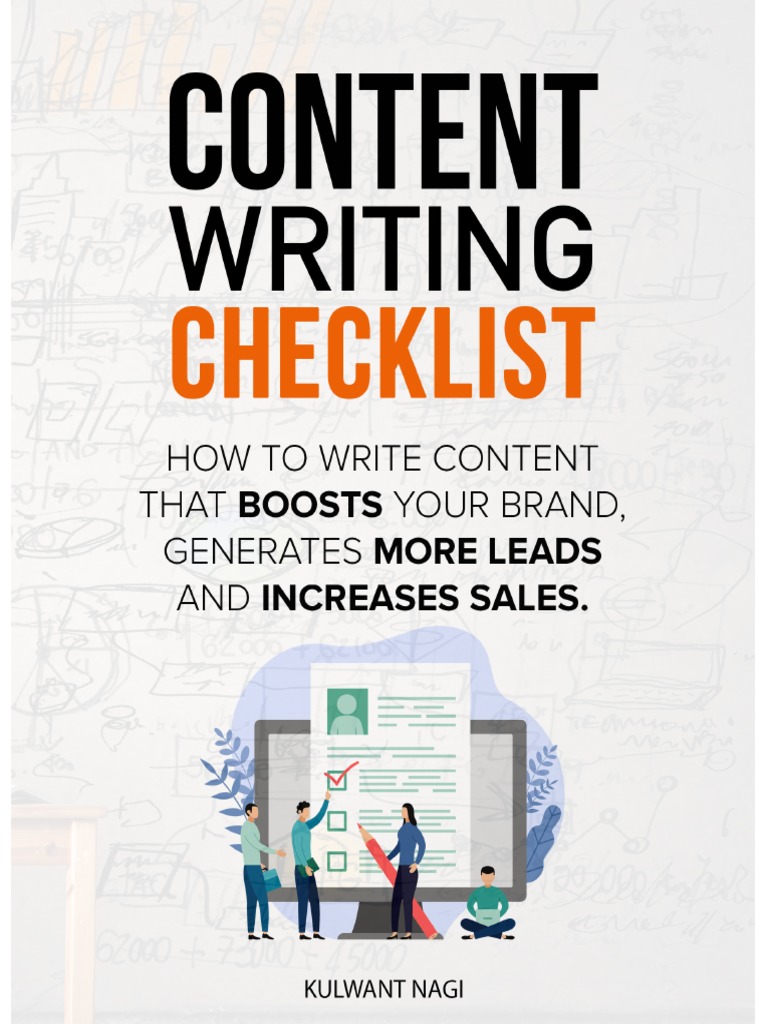 Content Writing Checklist | PDF | Search Engine Optimization | Blog