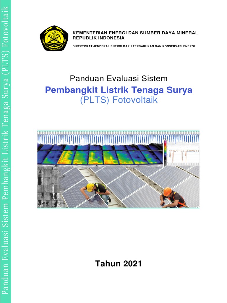 Buku Panduan Evaluasi Sistem PLTS Fotovoltaik - Guideline For PV System Evaluation - TTD | PDF