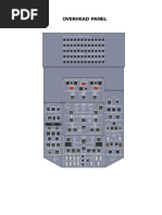 A330 Cockpit Overhead Panel Guide | PDF | Aviation | Aircraft