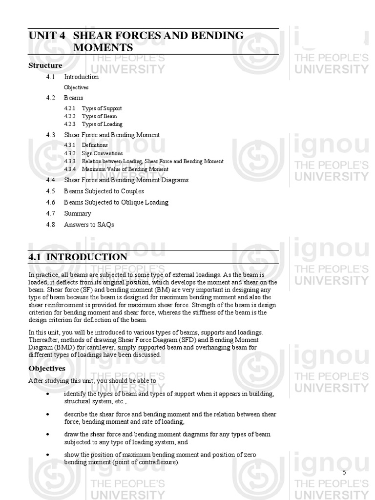 Book All SFD BMD PDF | PDF | Bending | Beam (Structure)