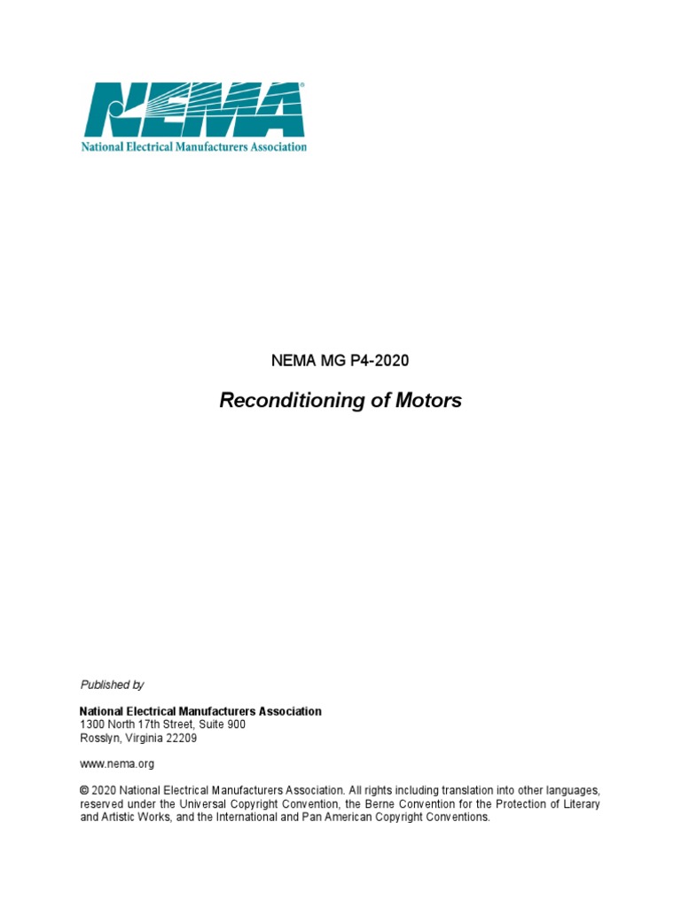 Nema MG P4-2020 Watermarked - 2021-07-25 | PDF | Copyright
