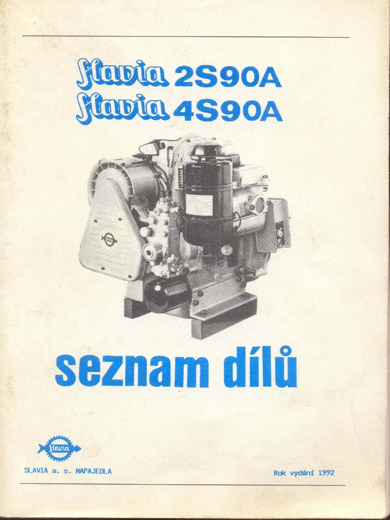 Motor Slavia 2S90A4S90A - Katalog ND | PDF