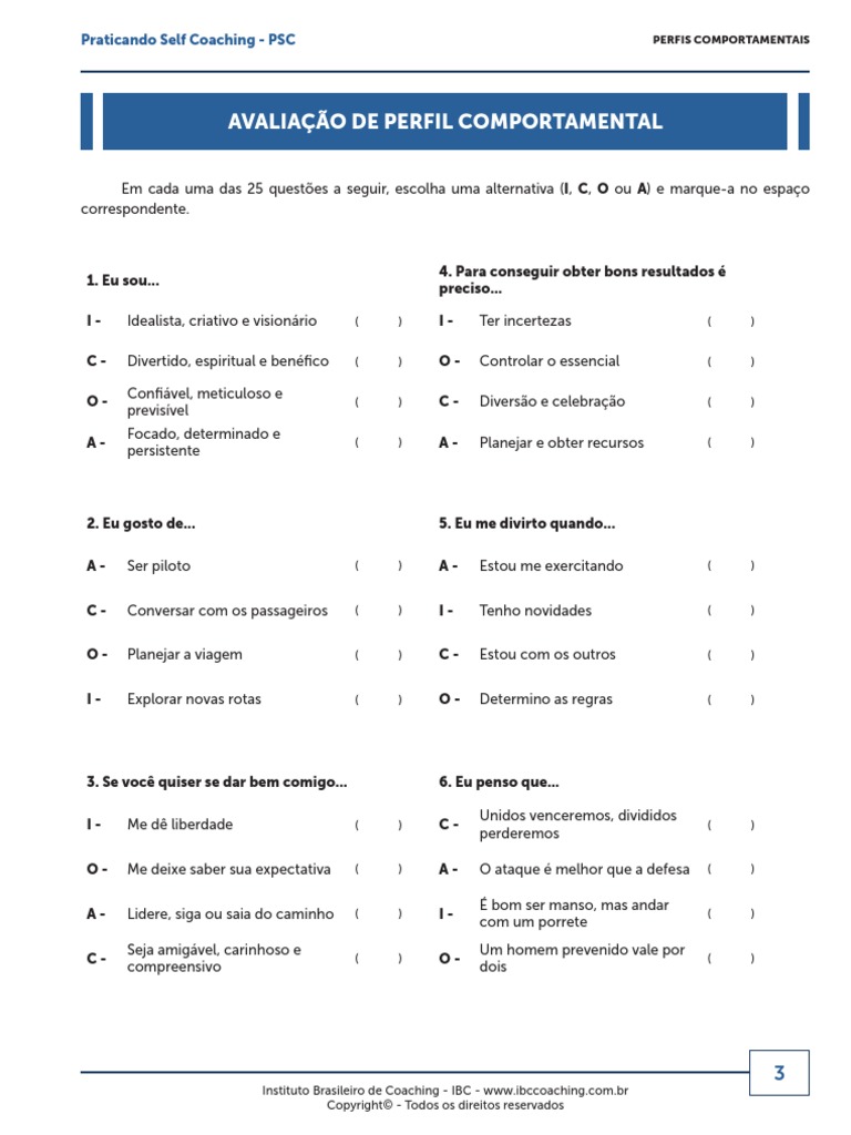 TESTE - PERFIL COMPORTAMENTAL-páginas-3-6 | PDF