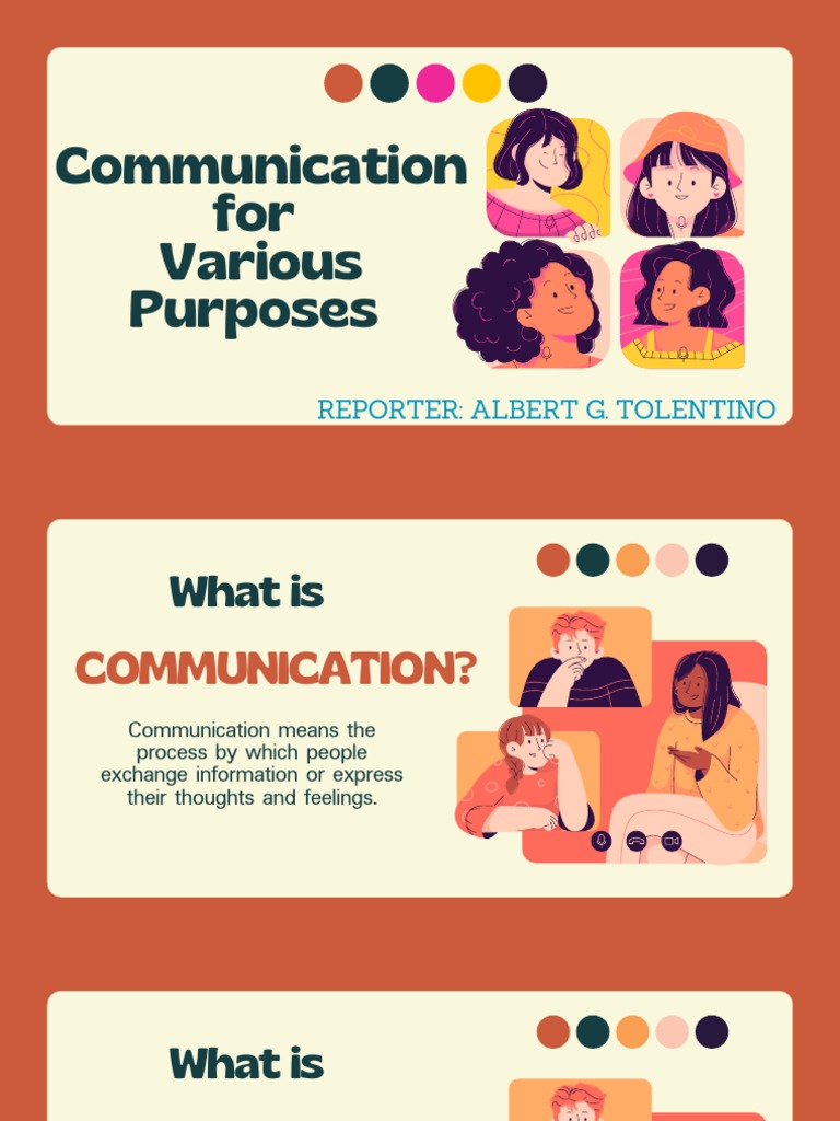 Purposive Communication | PDF | Communication | Public Speaking