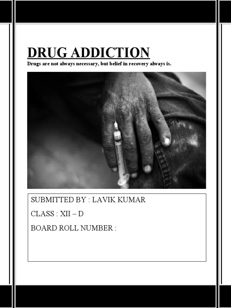 Drug Addiction. Bio | PDF | Substance Abuse | Substance Dependence