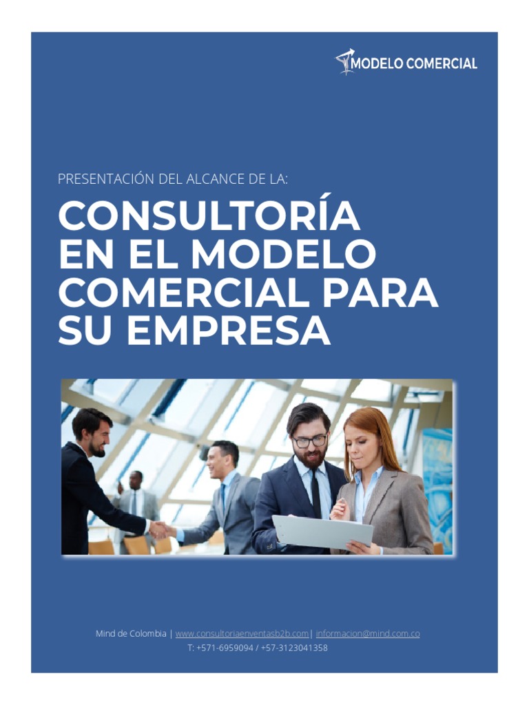 Brochure Modelo Comercial MV | PDF | Marketing | Business
