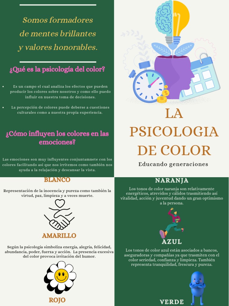 La Psicologia de Color | PDF | Color | Sicología