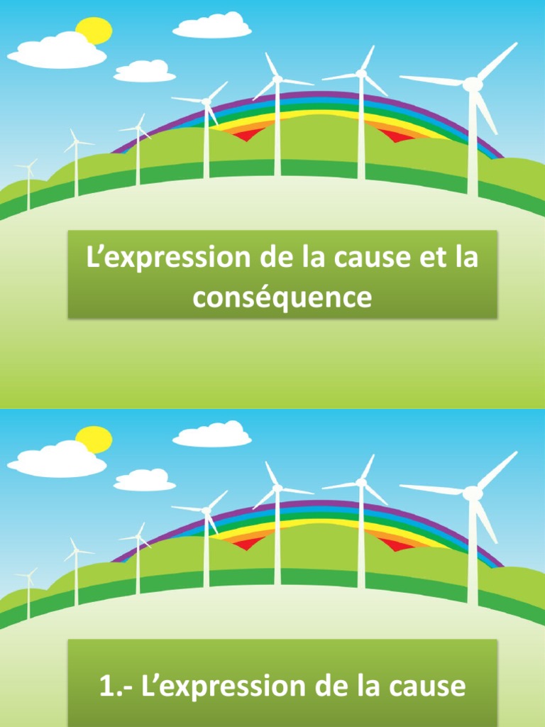 Cause Et Conséquence | PDF