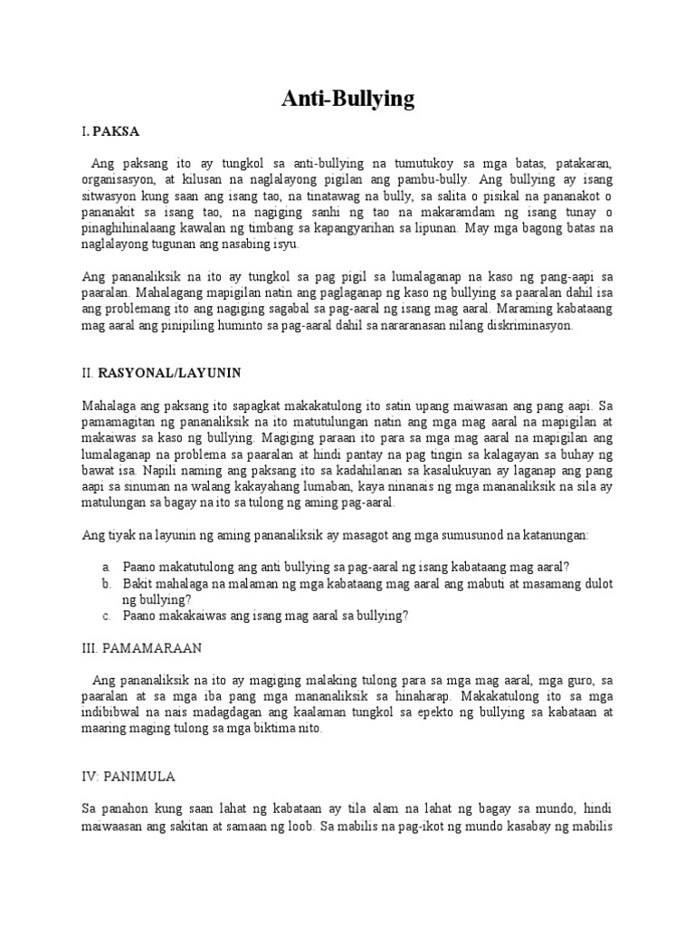 Konseptong Papel | PDF