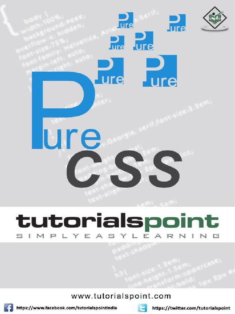 Purecss Tutorial | PDF | Html | Web Development Purecss Tutorial | PDF | Html | Web Development