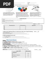Tle 7 Cookery Perform Mensuration & Calcuation | PDF | Teaspoon | Litre