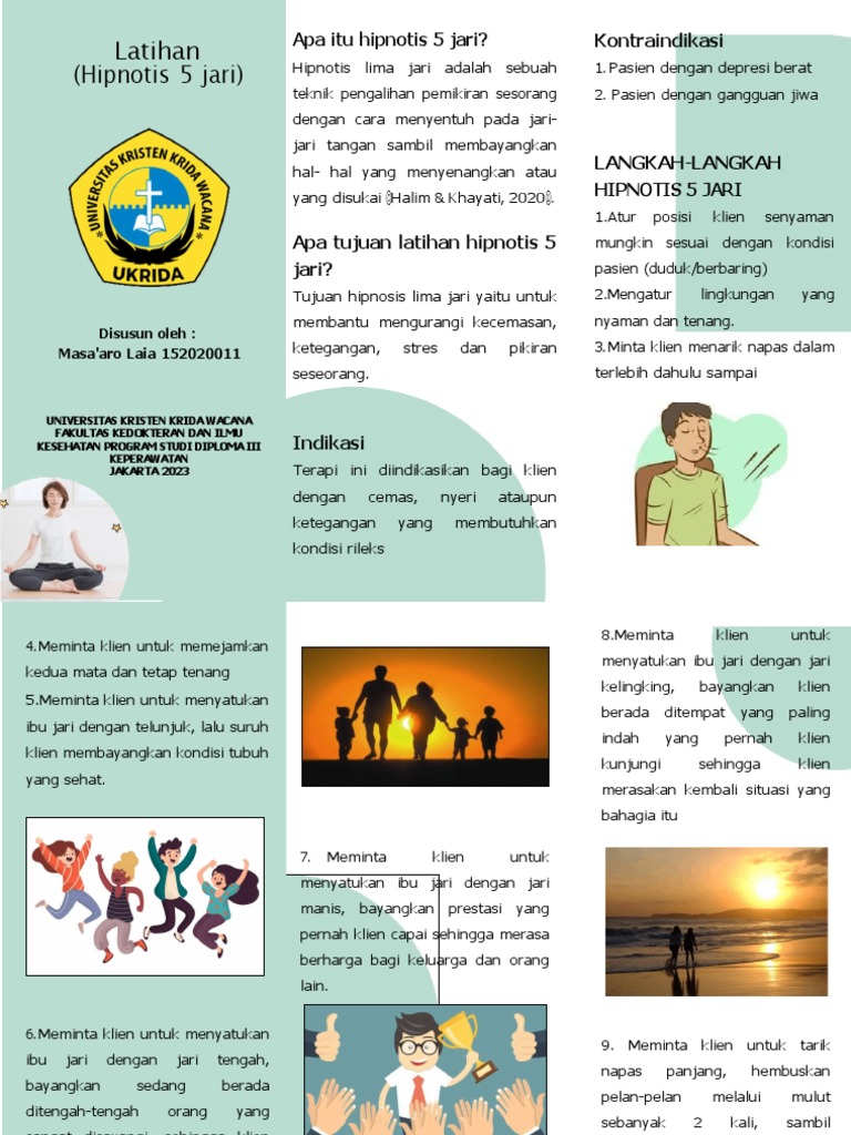 Teknik Hipnotis 5 Jari untuk Relaksasi | PDF