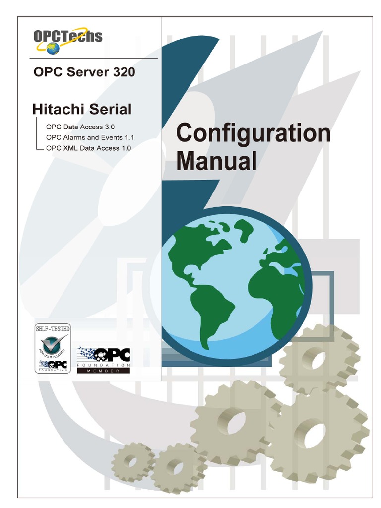 Hardware Figure and Settings for the Hitachi Serial OPC Server | PDF ...