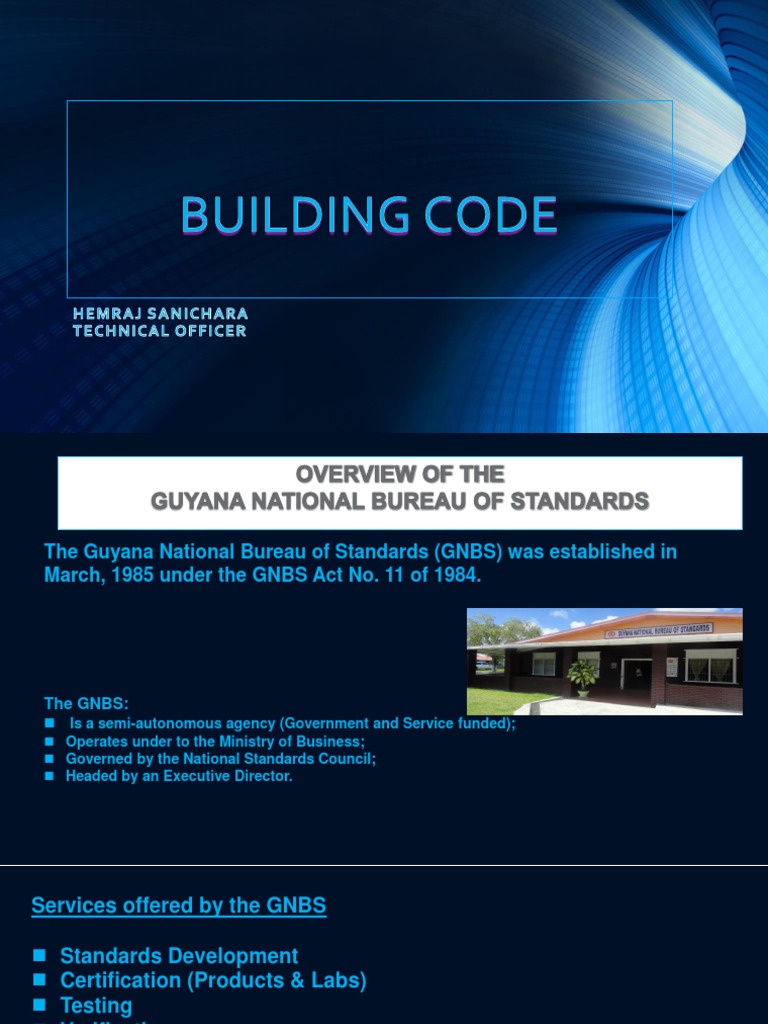 Guyana National Building Code Overview | PDF | Septic Tank | Building Code