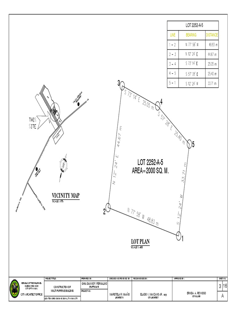Vicinity Map: LOT 2252-A-5 | PDF