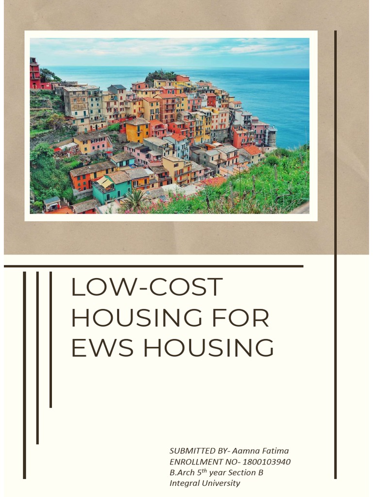 Ews Housing | PDF | Economies