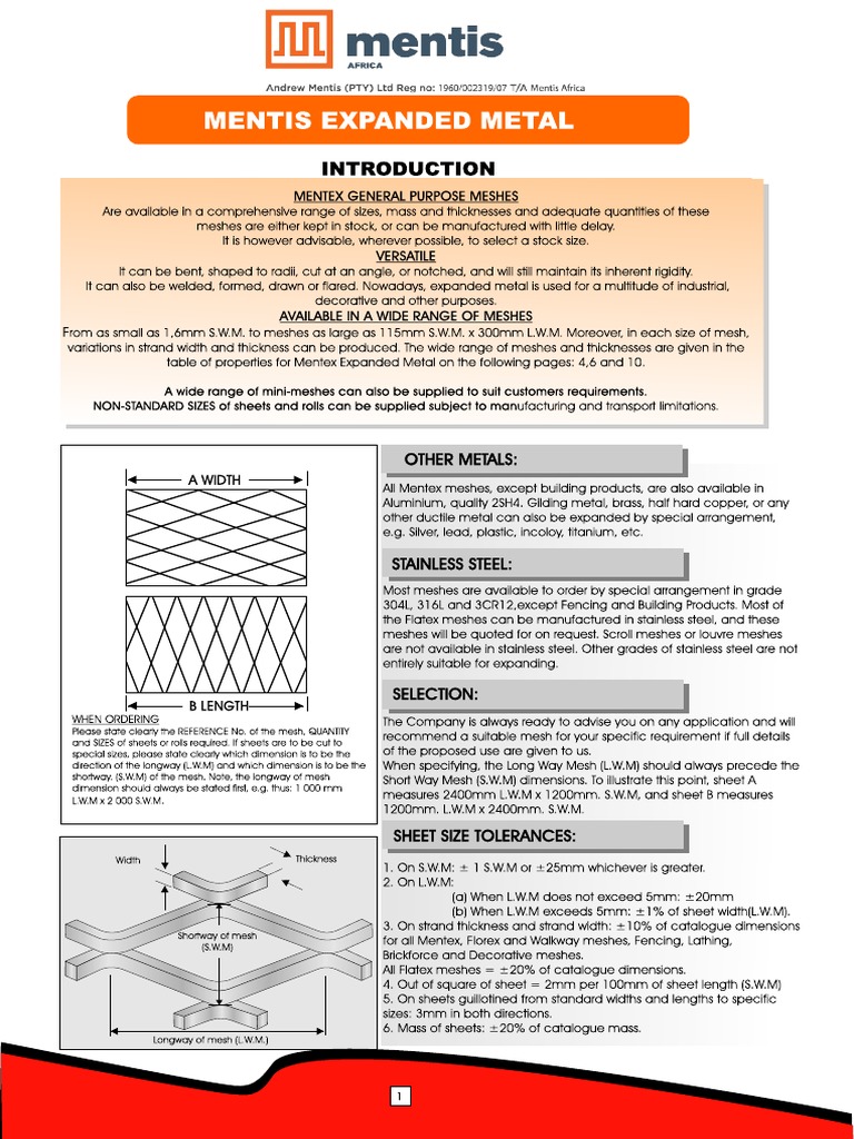 Expanded Metal | PDF