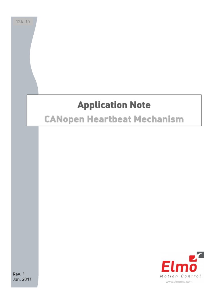 CANopen-Heartbeat Mechanism | PDF | Computing | Computer Engineering