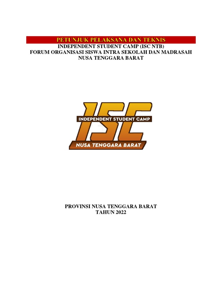 ISC NTB 2022 | PDF