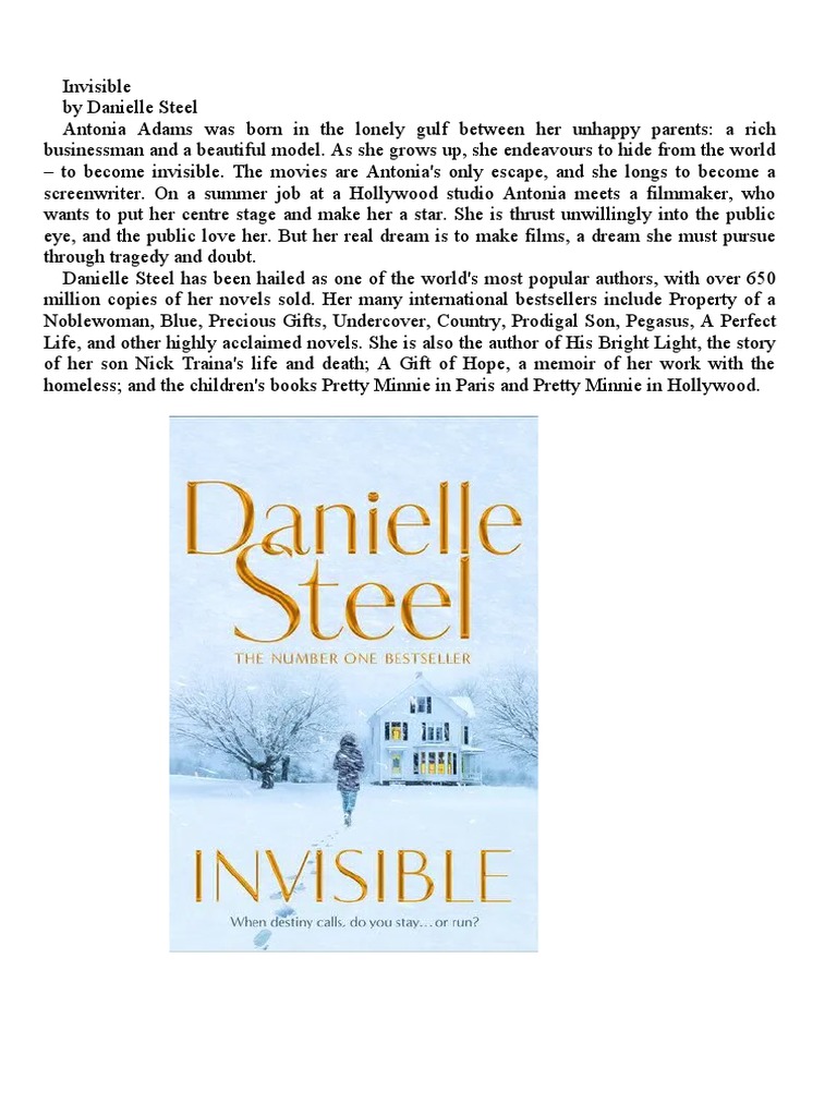 Invisible | PDF | Mystery, Thriller & Crime Fiction