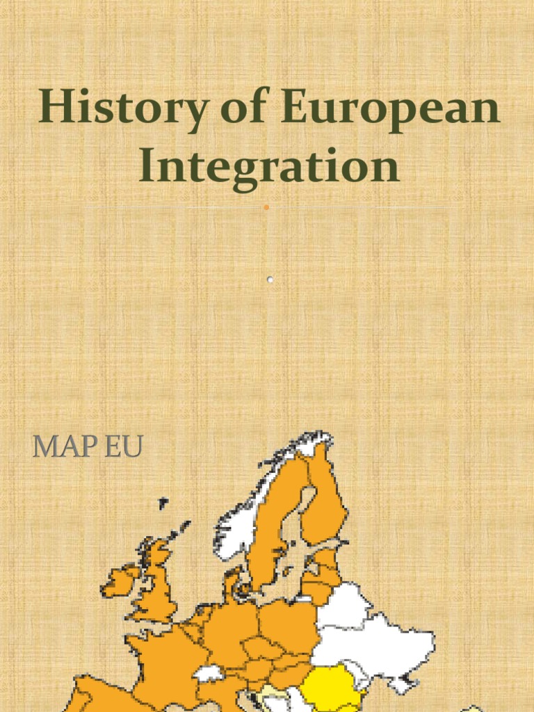 History of European Integration | PDF