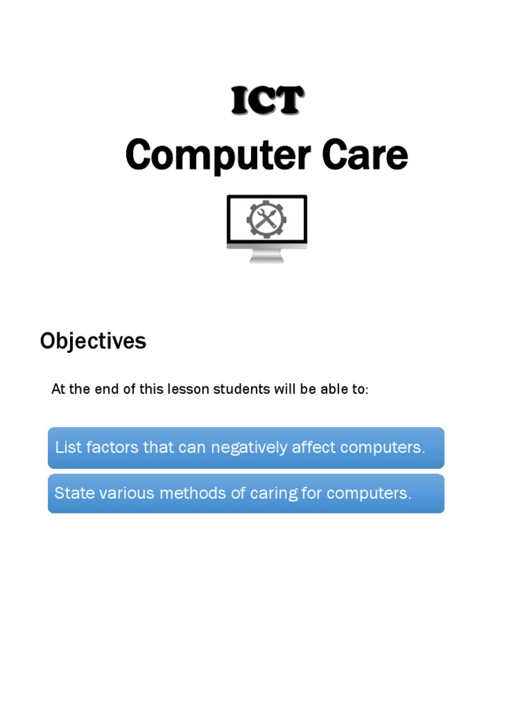 Form 1 Computer Care PDF | PDF | Computer Virus | Malware