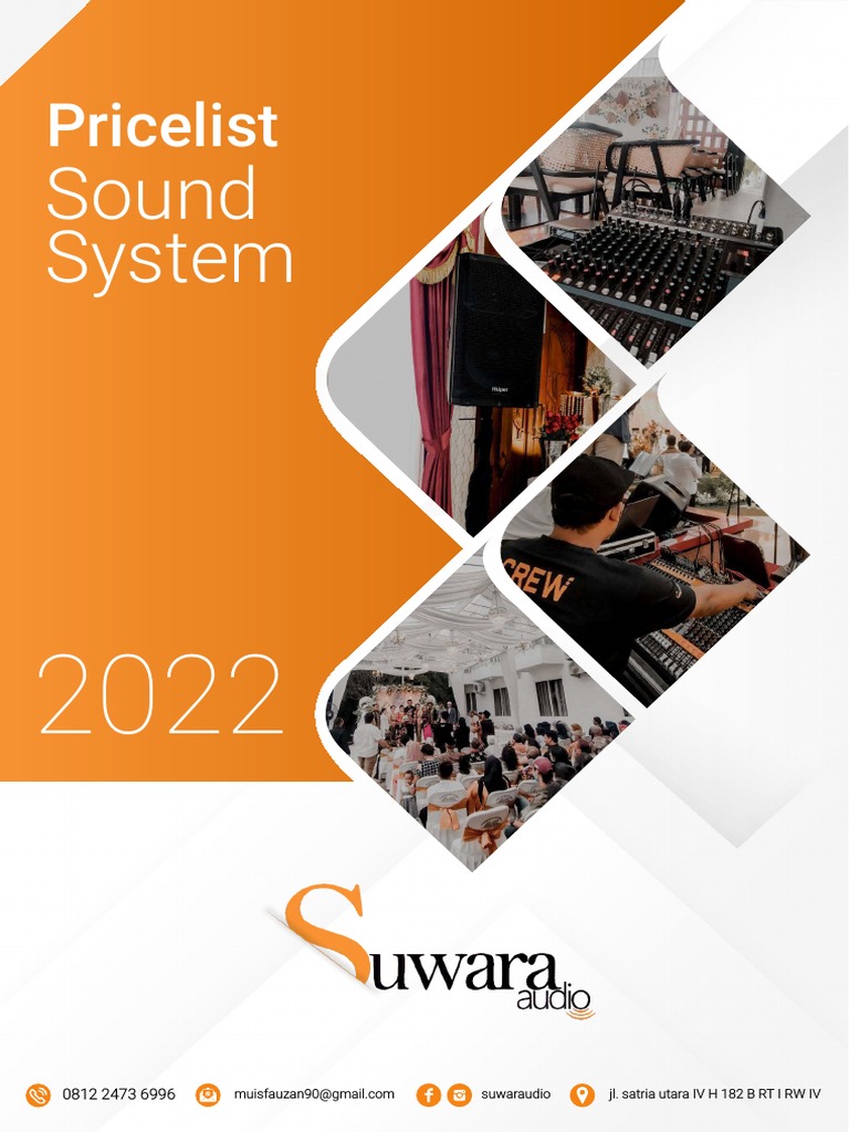Paket Pricelist Suwara Audio 2022 | PDF | Sound Technology | Electricity