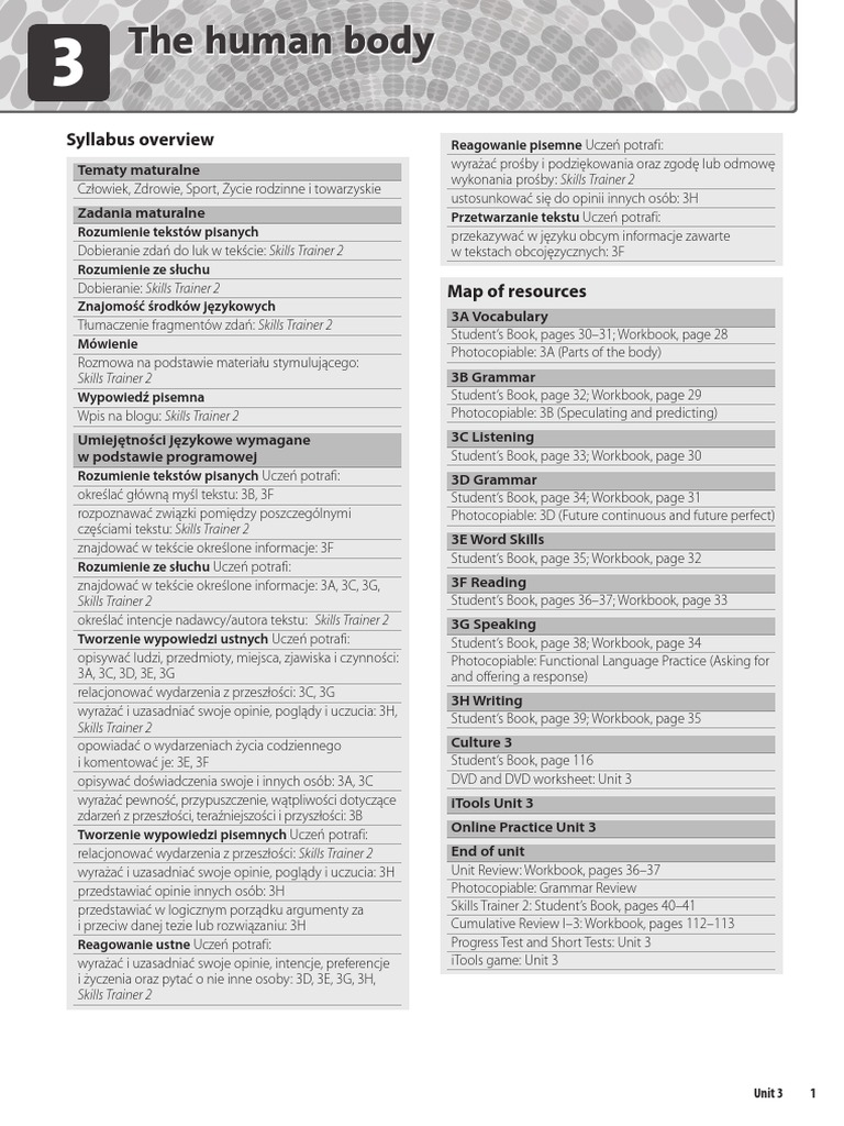 05 Unit 3 Teacher's Guide | PDF