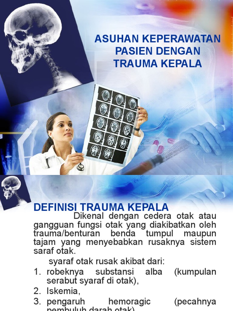 Askep Pasien Dengan Trauma Kepala | PDF