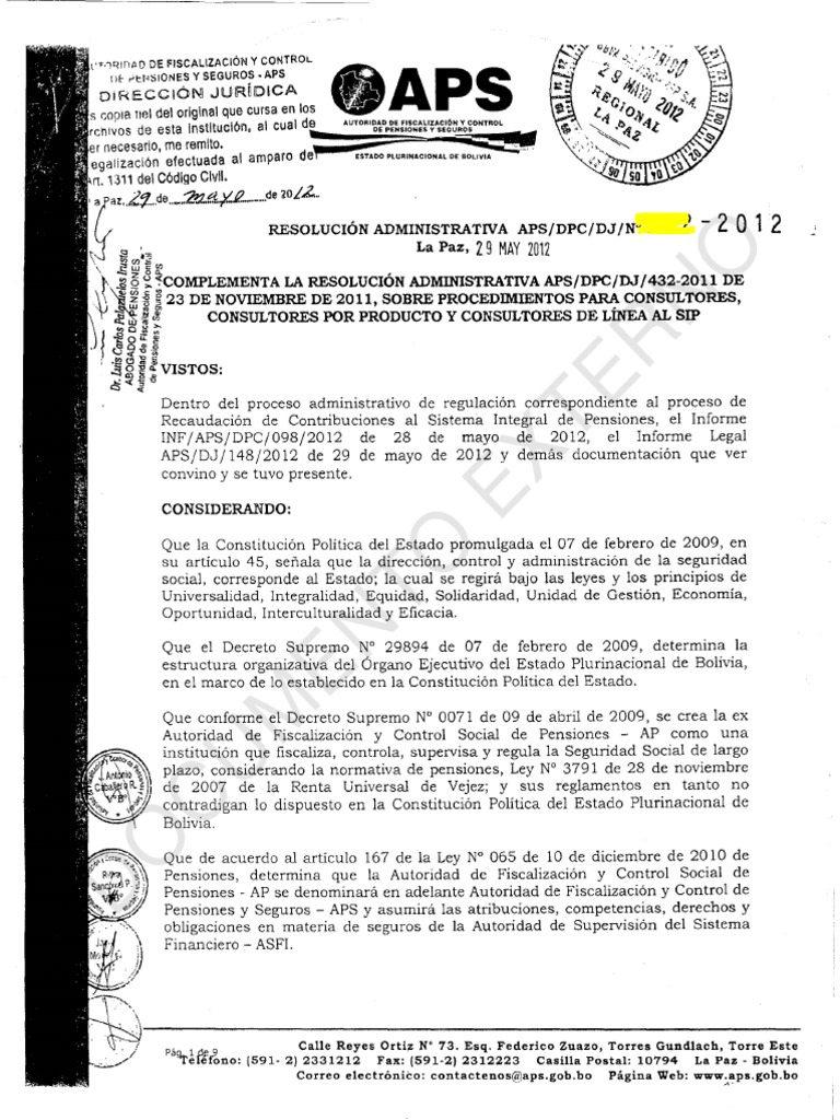 APS R.A. 362 Del 29.05.2012 | PDF