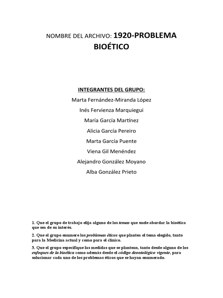 Documento de Mary ? | PDF | Bioética | Transfusión de sangre