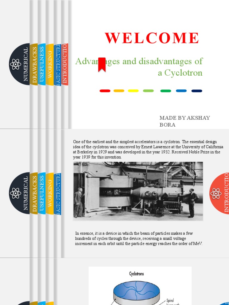 Cyclotron | PDF | Particle Accelerator | Physics
