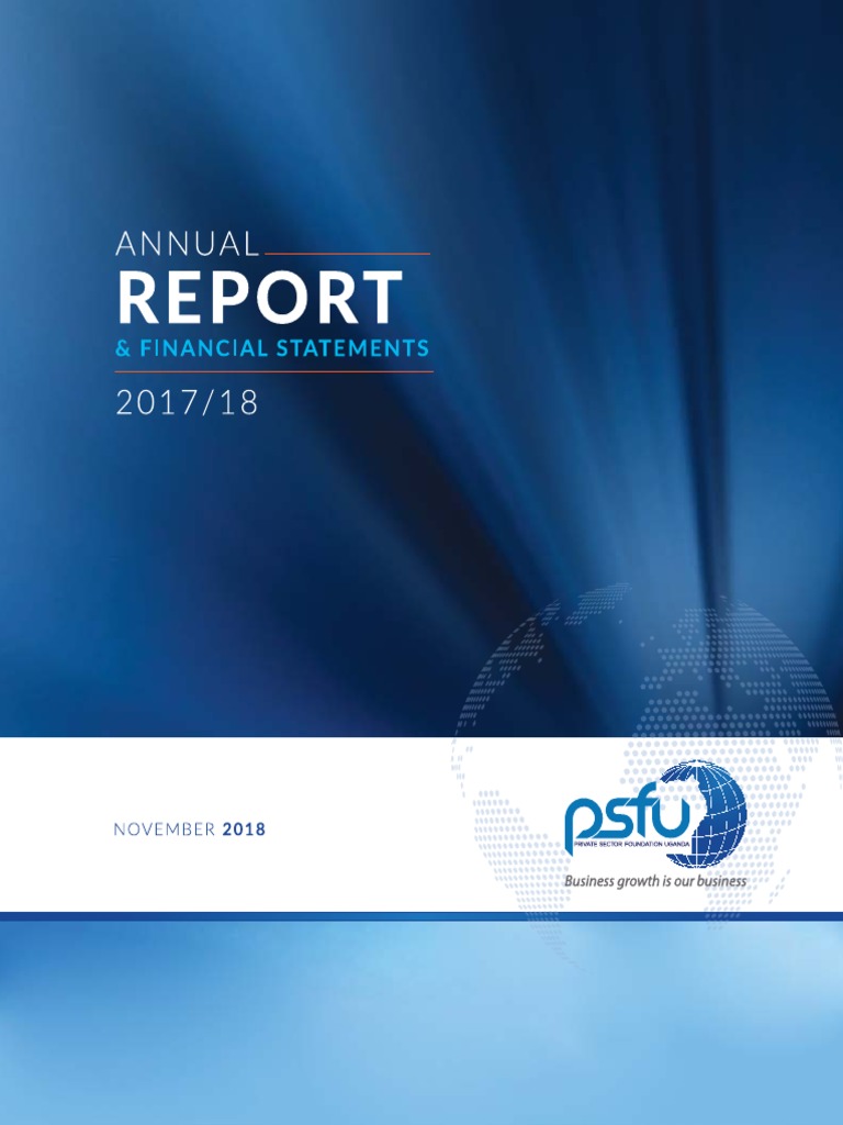 PSFU Annual Report 2018 - FINAL | PDF | Taxes | Uganda