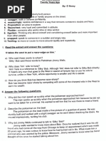 "After Twenty Years" Questions and Answers | PDF