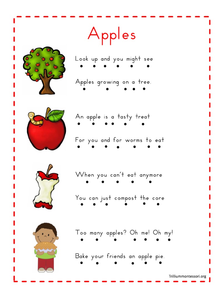 Apples Poem | PDF
