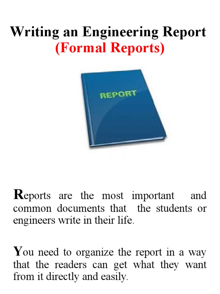 Chapter 6 Writing An Engineering Reports | PDF | Abstract (Summary ...