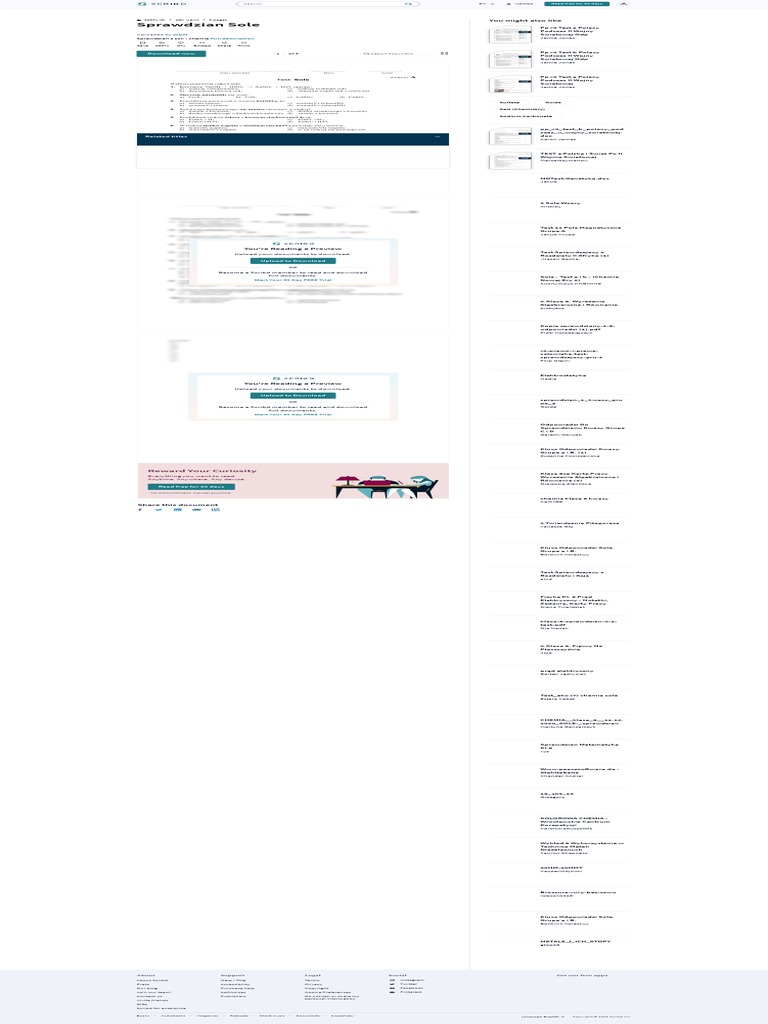 Sprawdzian Sole - PDF | PDF