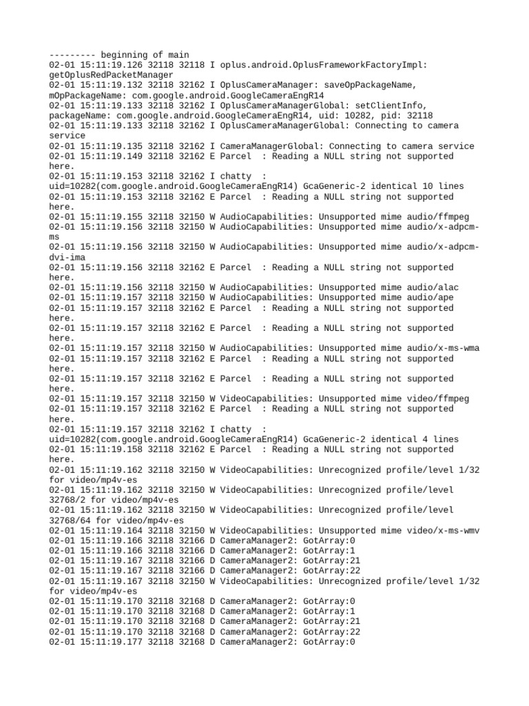 Logcat 1675239079010 | PDF | Computing | Computer Science