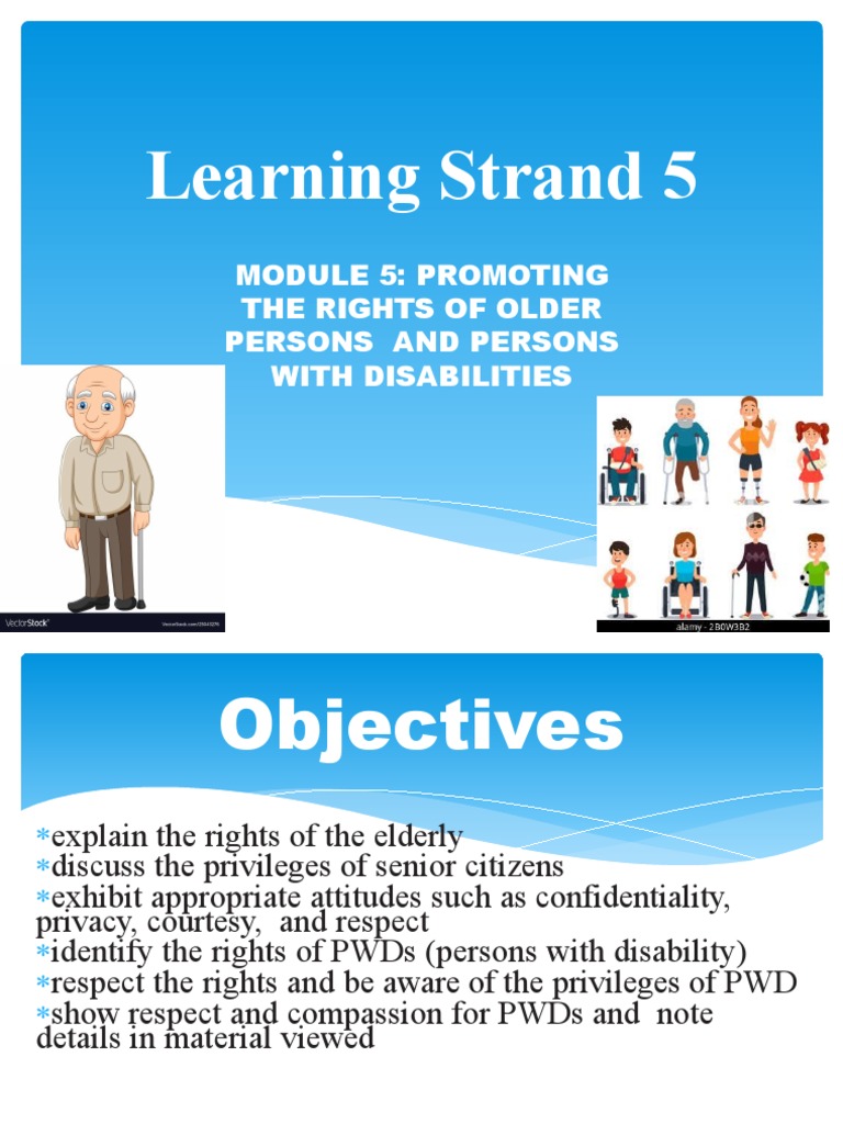 LS5 Module 5 | PDF | Disability | Welfare