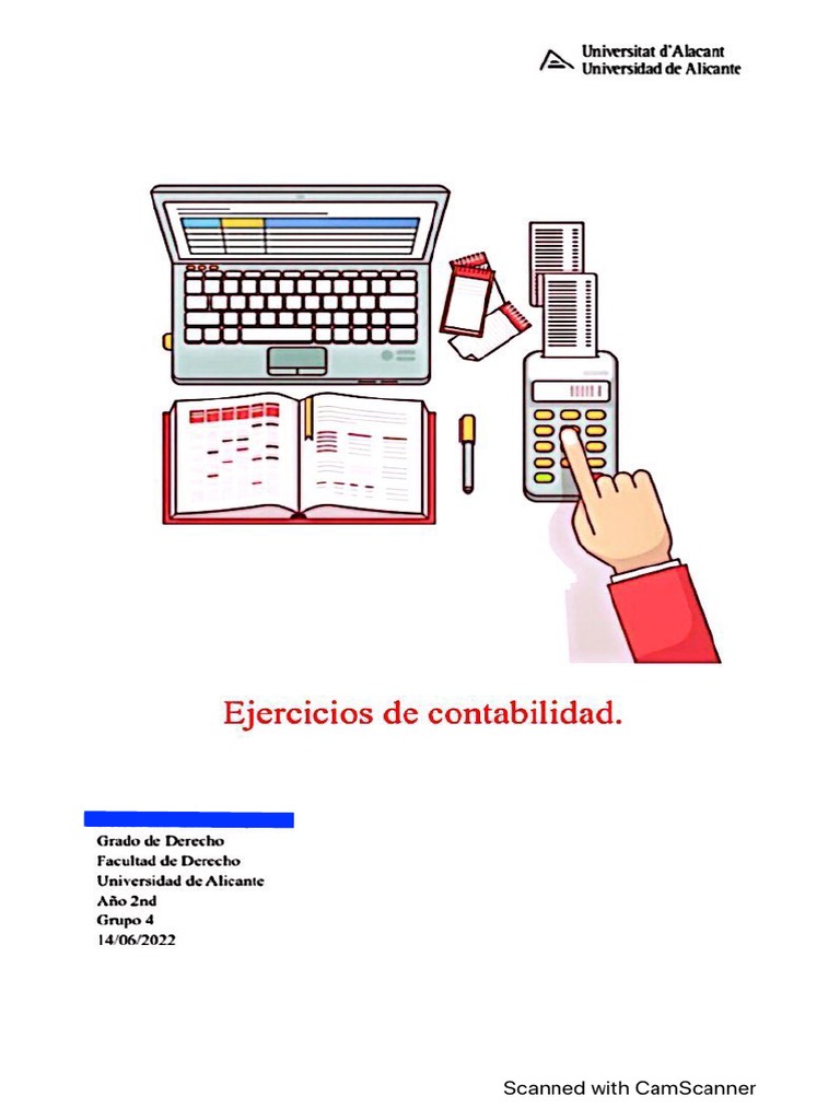 Ejercicios Prácticos Contabilidad | PDF