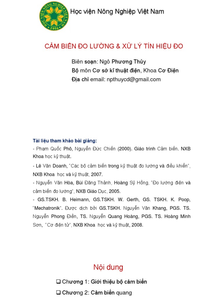 CHƯƠNG 1 - Giơi thiệu chung - K64 | PDF
