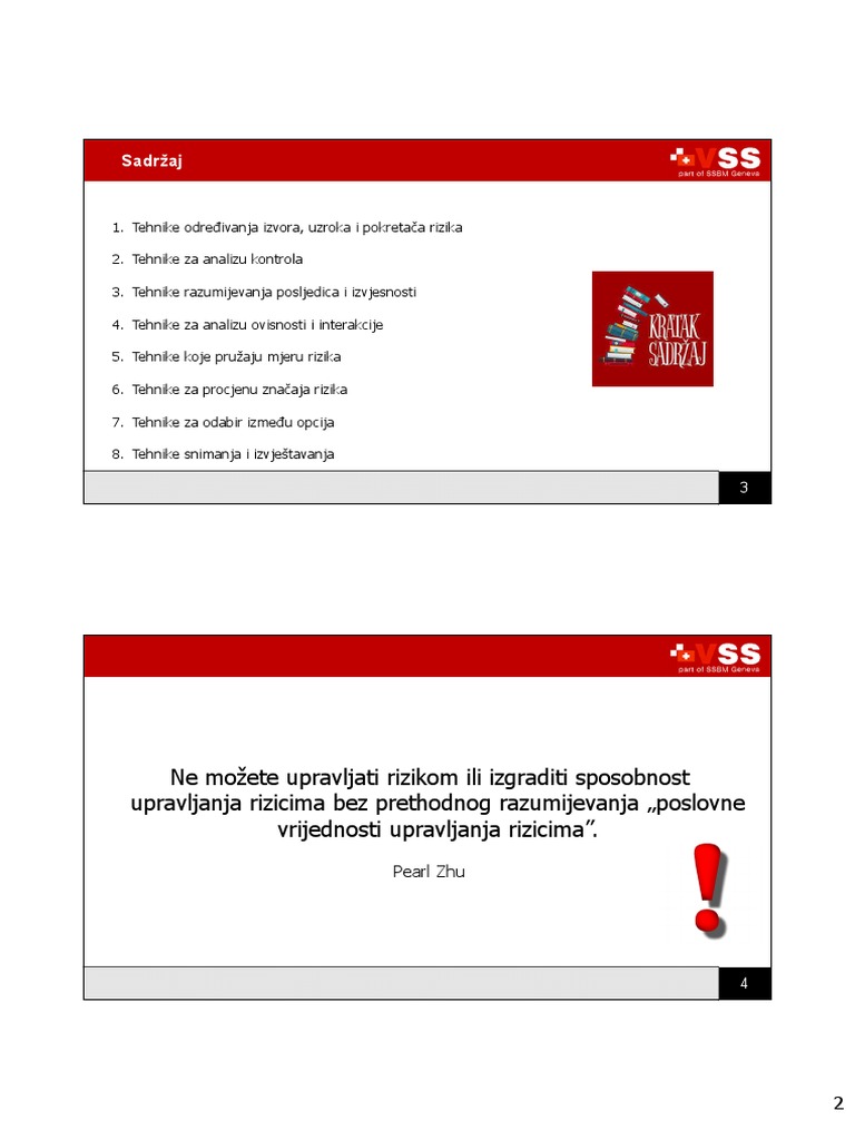 19 PRIP Metode I Tehnike Procjene Rizika-2 | PDF