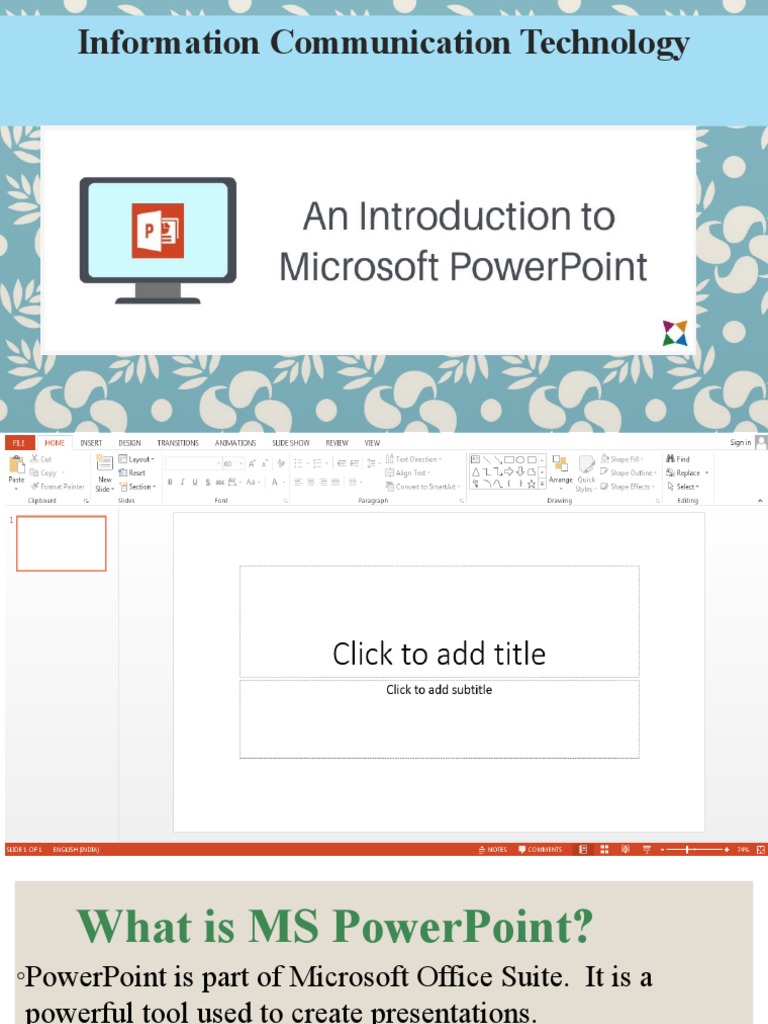 Powerpoint Lesson Grade 5 | PDF