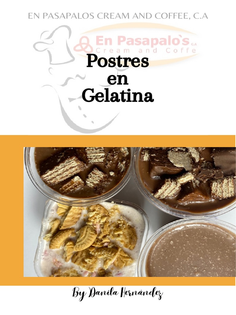 Postres en Gelatina | PDF | Postres | Cocina
