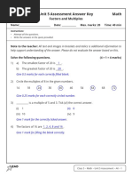 Grade 4 Maths Notes Activity | PDF