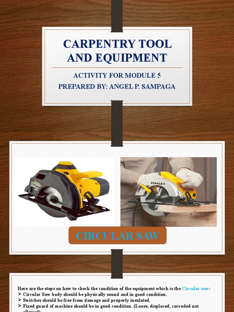 Carpentry Tools | PDF | Carpentry | Tools